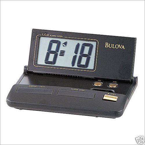 Bulova Reflex Alarm Collection Clock B6973