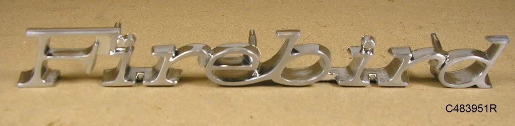 1971 1981 Pontiac Firebird Fender Script New