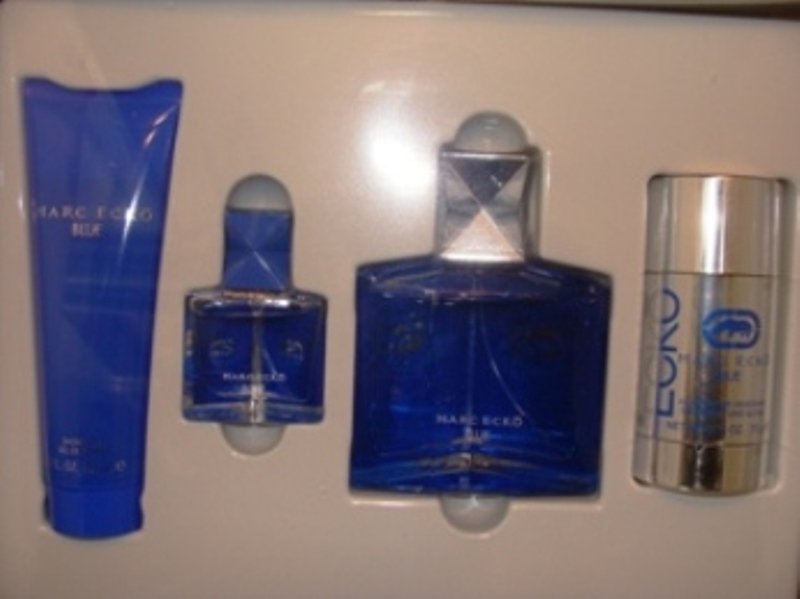 MARC ECKO ECKO BLUE 4 PC MEN'S COLOGNE AND BODY SET