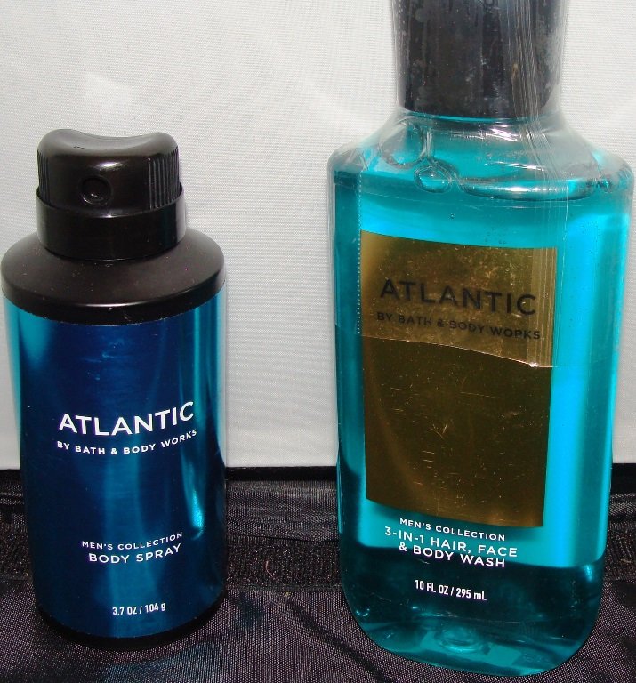 Bath And Body Works Atlantic 2 Pc Bath And Body T Set