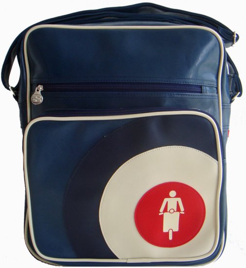Scooter Target Retro Messenger Bag