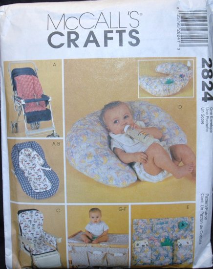 MCCALLS 2824 CRAFT PATTERN BABY THINGS