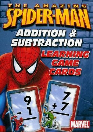 The Amazing Spiderman Learning Game / Flashcards by Marvel- Addition ...