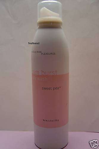 Bath & Body Works Sweet Pea Foam Burst Wash Large Full Size