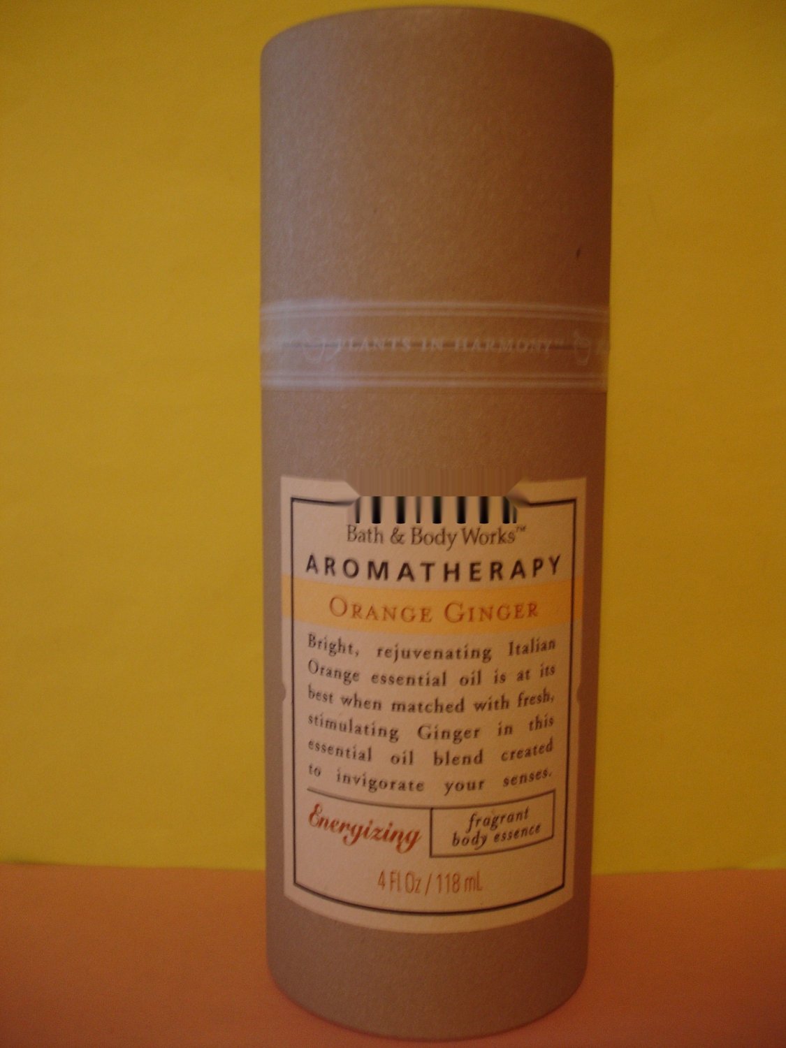 Bath And Body Works Aromatherapy Orange Ginger Essence Body Mist Spray