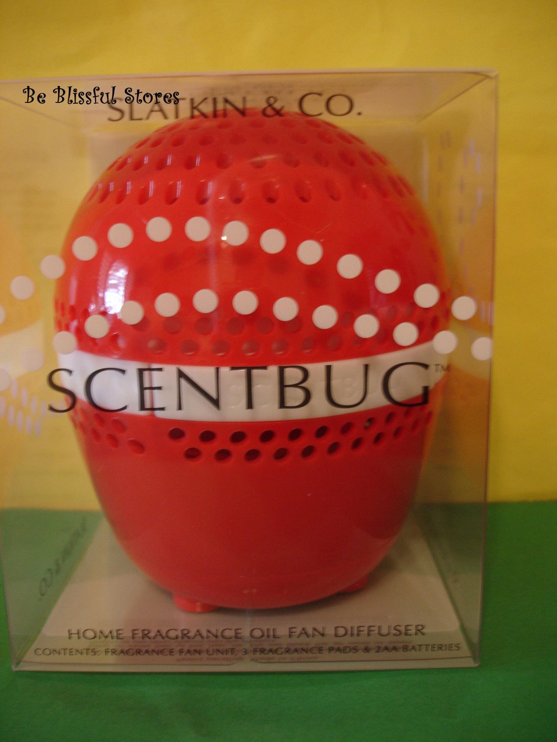 Bath & Body Works Scentbug Home Fragrance Oil Fan Red