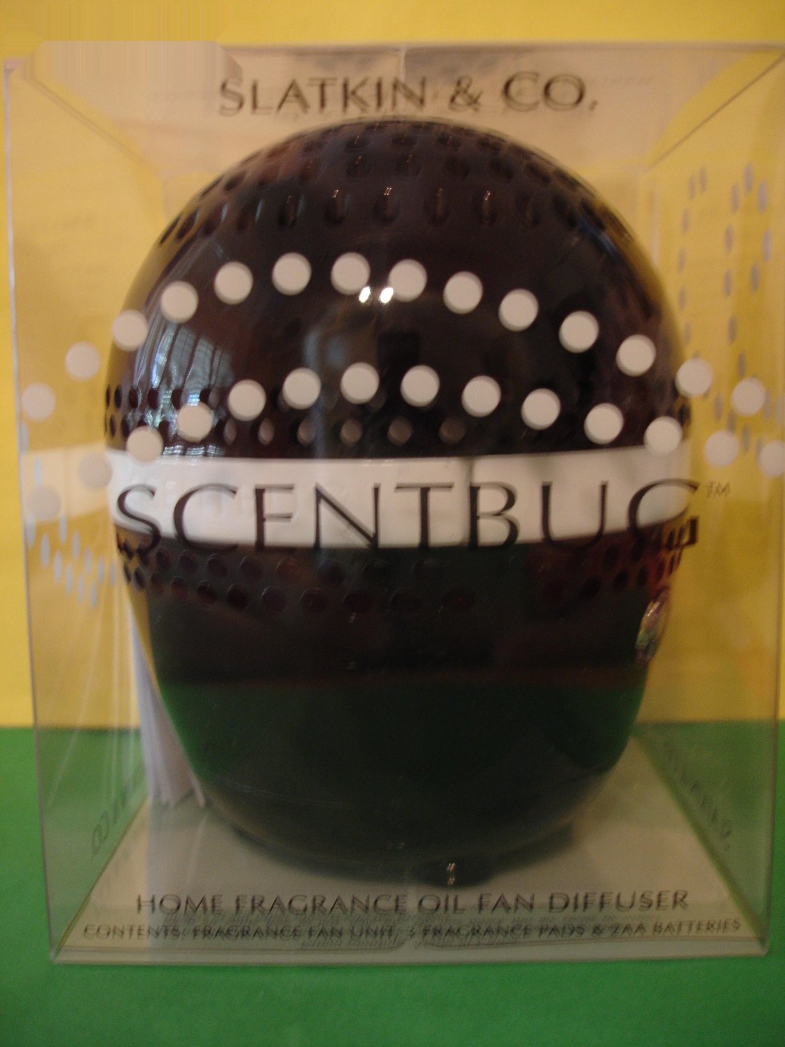 Bath & Body Works Slatkin Scentbug Home Fragrance Oil Fan Black