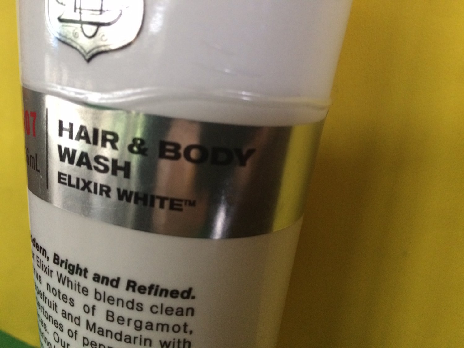 Bath & Body Works C.O. Bigelow Mens Elixir White Body Wash Full Size