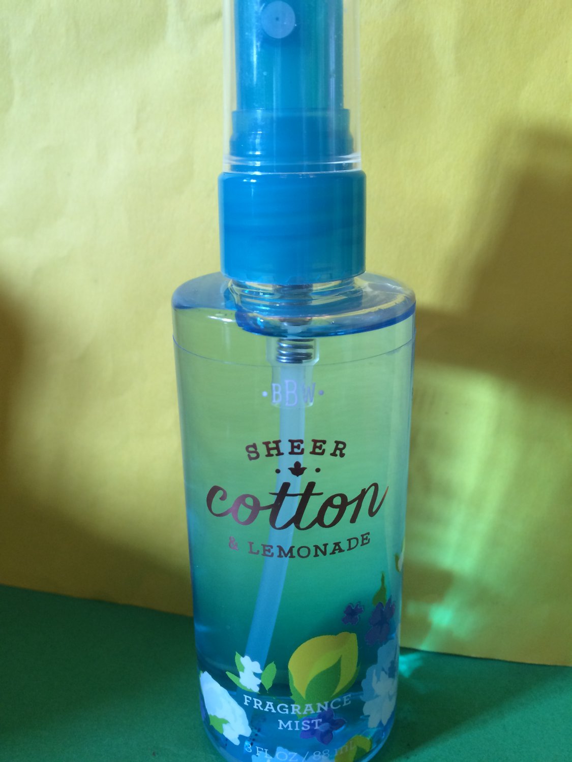 Bath And Body Works Sheer Cotton And Lemonade Fine Fragrance Mist 3 Oz