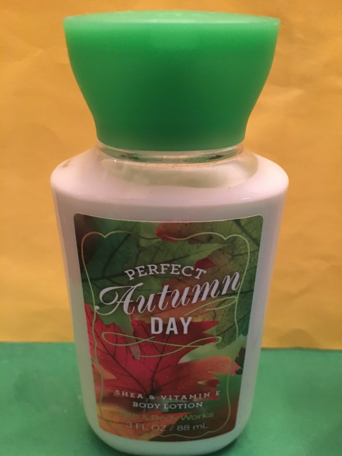 Bath & Body Works Perfect Autumn Day Lotion 3 oz Size Bath & Body Works Perfect Autumn Day Lotion 3 oz Size