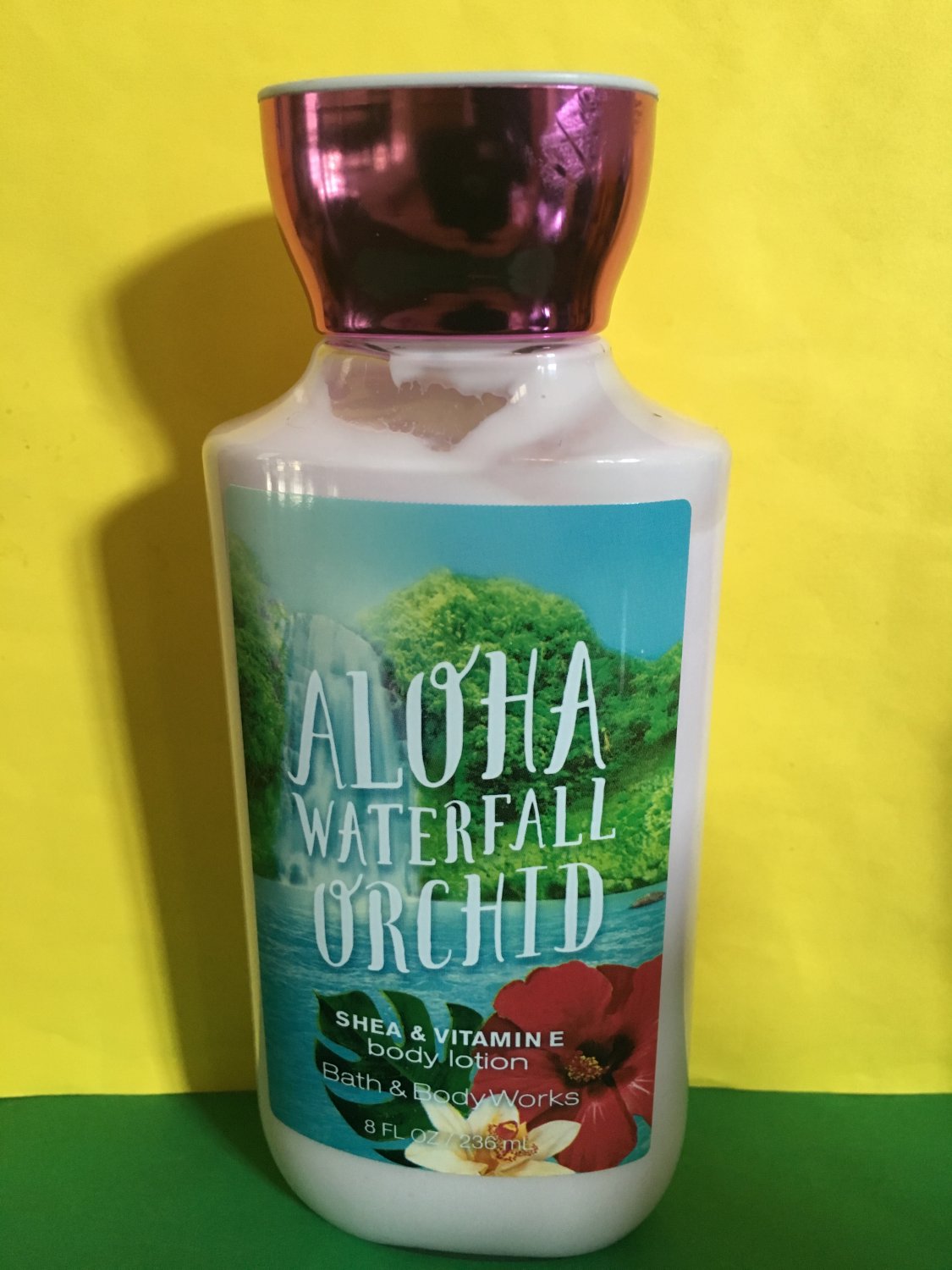 Bath & Body Works Aloha Waterfall Orchid Body Lotion Full Size