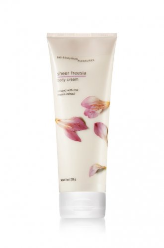 Bath And Body Works Sheer Freesia Body Cream Large Full Size