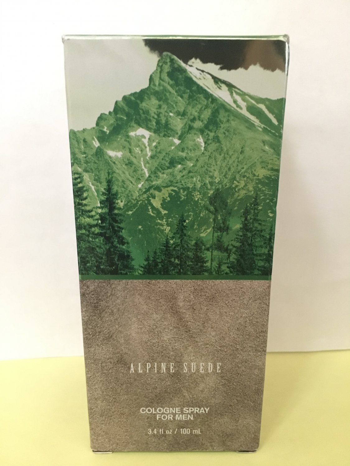 Bath & Body Works Mens Alpine Suede Cologne Spray Large Full Size