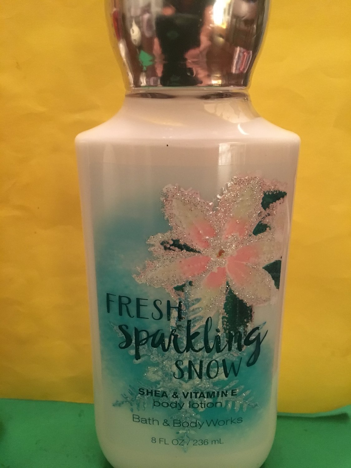 Bath & Body Works Fresh Sparkling Snow Lotion AS IS Full Size