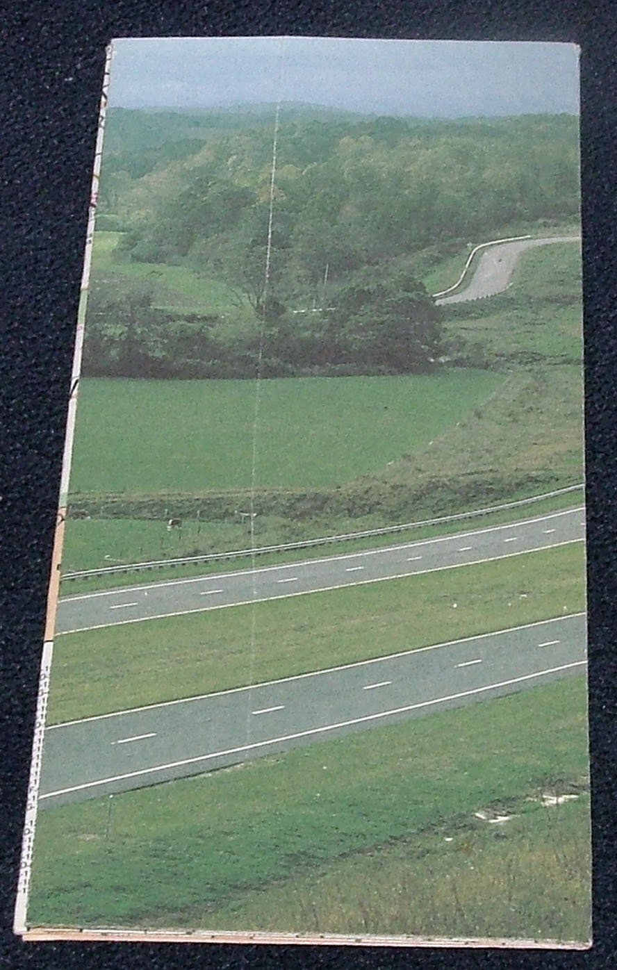 1984-85 Georgia State Official Highway and Transportation Road Map 1984