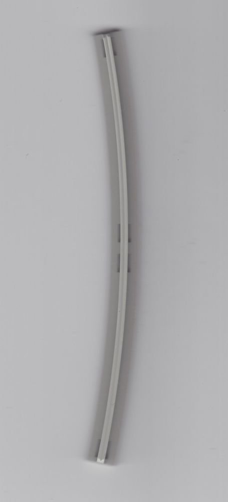 Lego Lego's Grey Gray Part - 3230b Train Track Slotted Rail Curved Inside