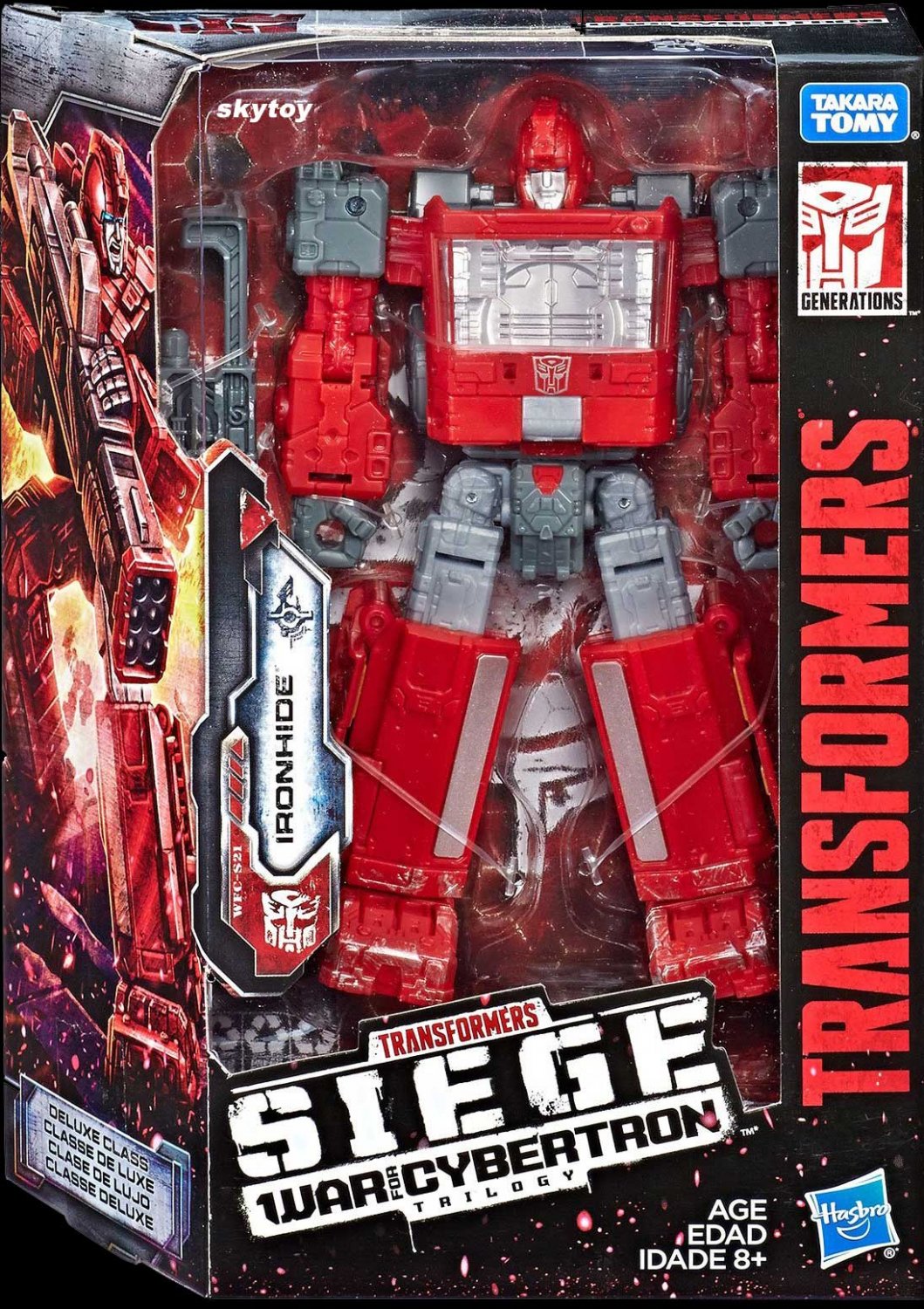 Transformers Generations Siege War for Cybertron Deluxe Ironhide - soldout