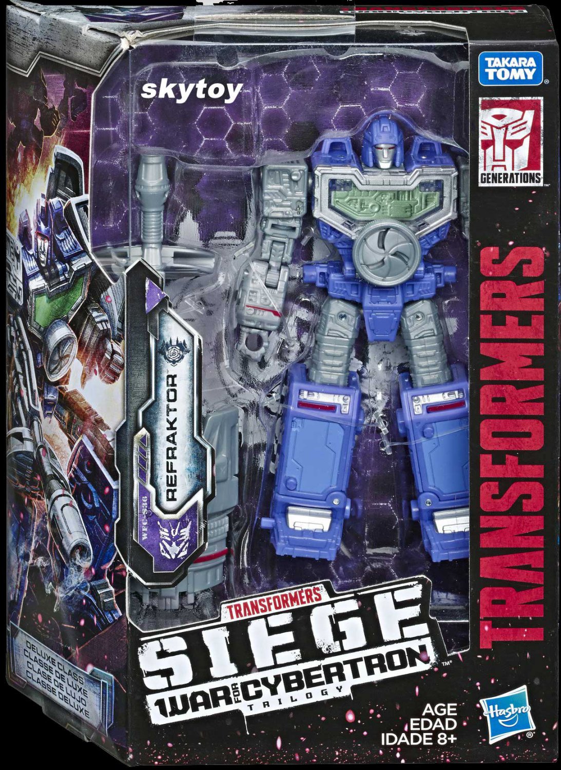 Transformers Generations War for Cybertron Deluxe Decepticon Refraktor
