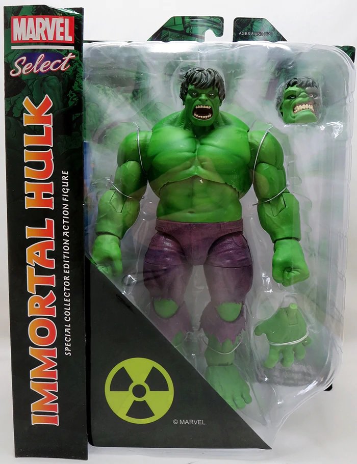 marvel select rampaging hulk