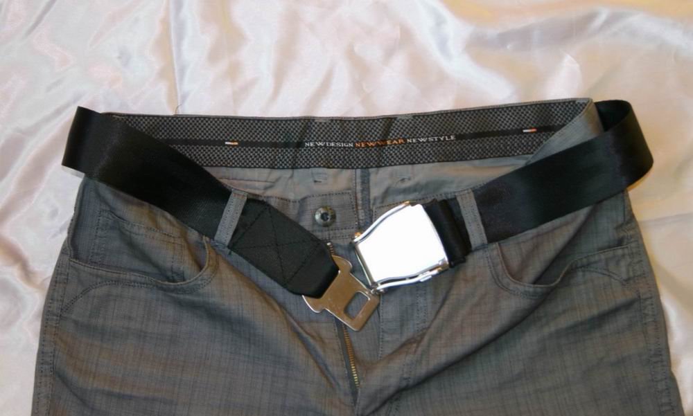 Airline Airplane Seat Belt buckle Fashion Belt Adjustable free ship 7 ...