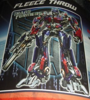 Transformers Optimus Fleece Blanket