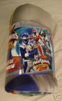 Power Rangers Fleece Blanket Throw