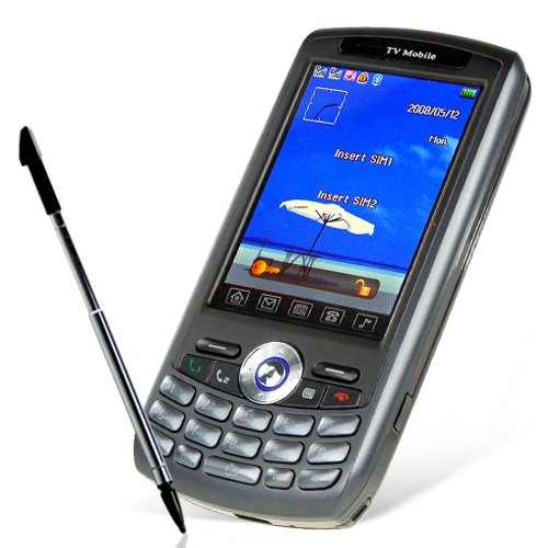 Quad Band Touchscreen Cell Phone - Dual SIM/Dual Standby (Black) [TKE ...