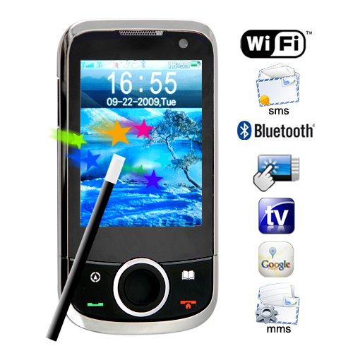 The Beatle - Quadband Touch Screen Dual SIM WiFi Media Cellphone [TKE ...