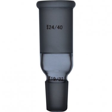 Laboy Glass Enlarging Connecting Adapter From 24/40 To 19/22 Lab Glassware