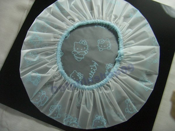Blue Hello Kitty Shower Cap Free Shipment