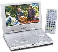 Initial IDM-830 8 Inch Portable DVD Player