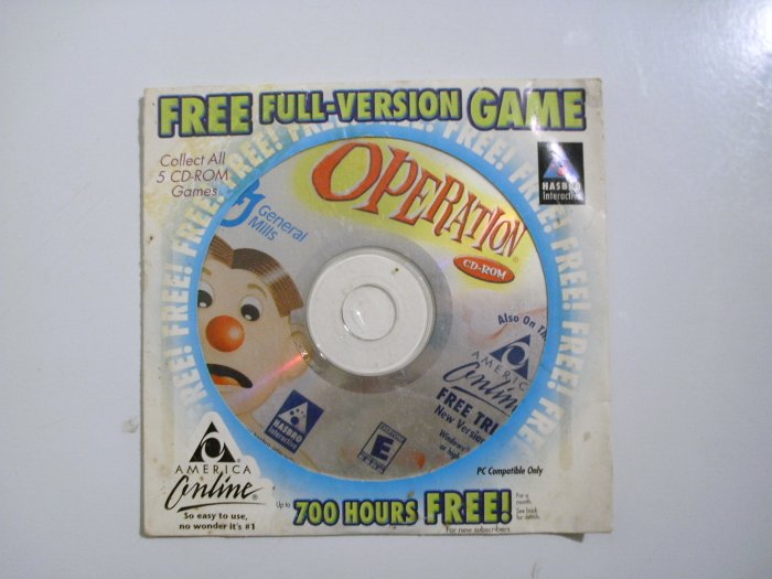 Hasbro Operation Computer Game