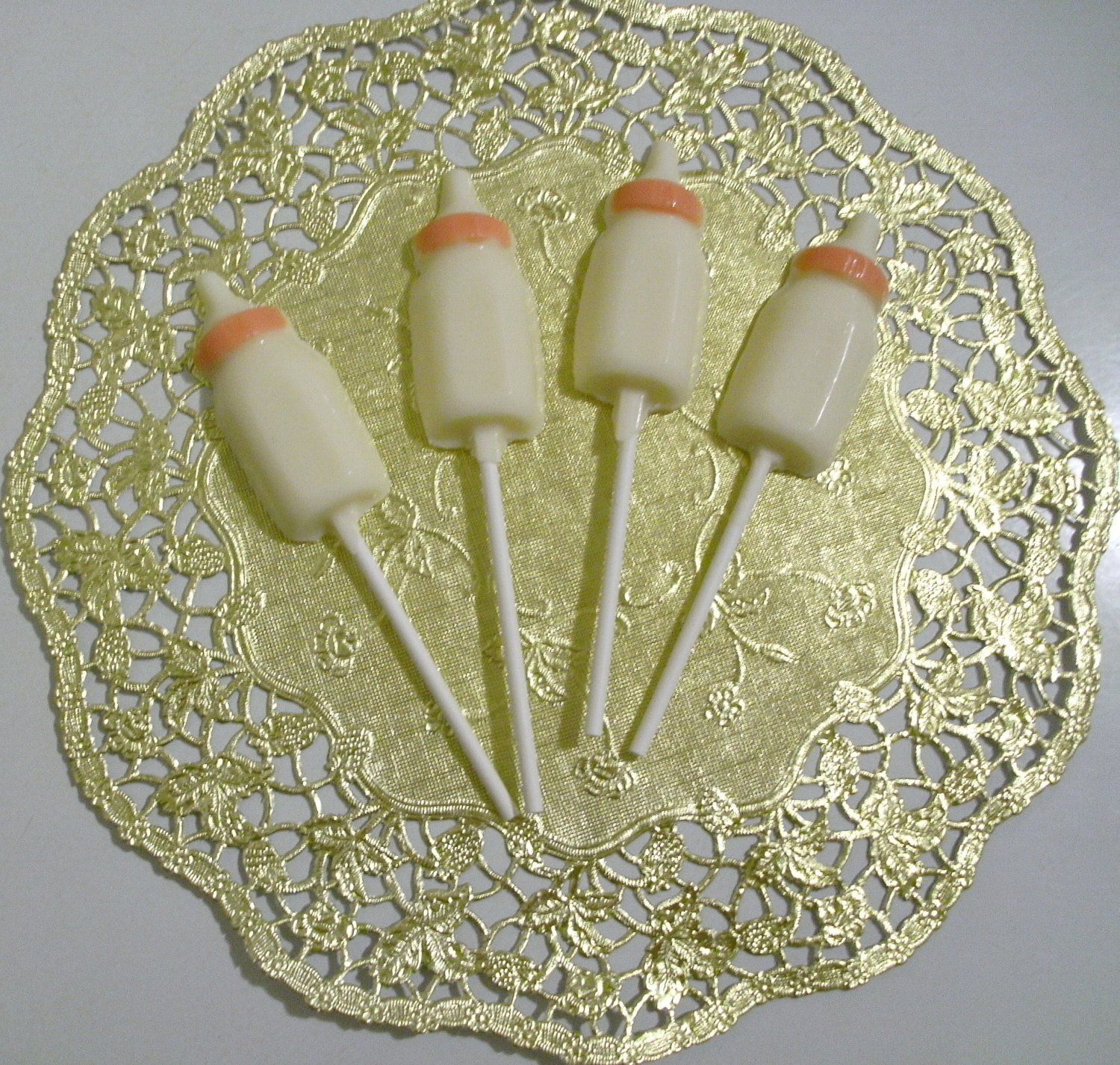Homemade Vanilla Candy - (Pink) Baby Bottle Shaped Sucker ...