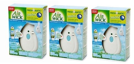 3 AirWick FreshMatic Mini Automatic Spray Fresh Breeze