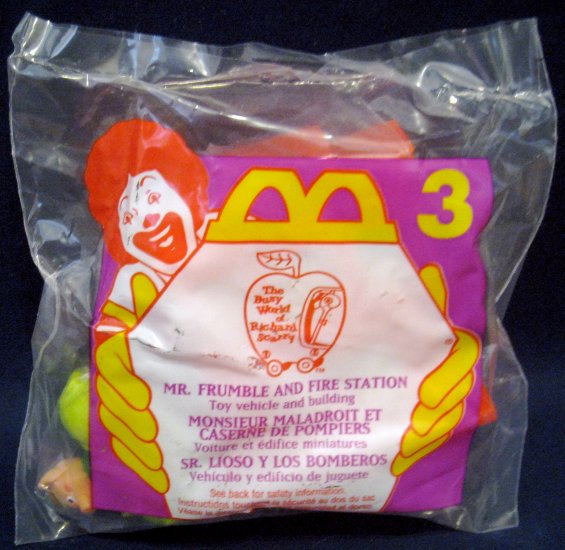 McDonald's Busy World Of Richard Scarry Happy Meal (1995) - #3 Mr ...