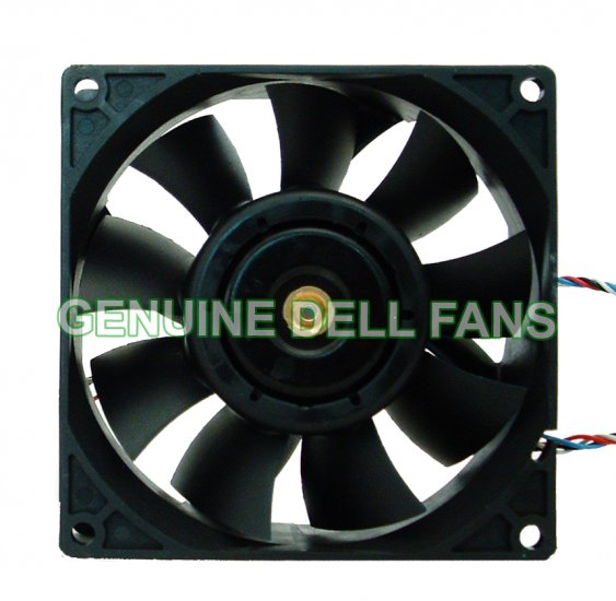 Genuine Dell Dimension 8400 CPU Case Cooling Fan P2780 92x38mm 5-pin/4-wire