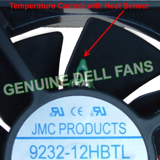 Genuine Dell CPU Fan Dimension 4500 Temperature Control Cooling Fan 92x32mm