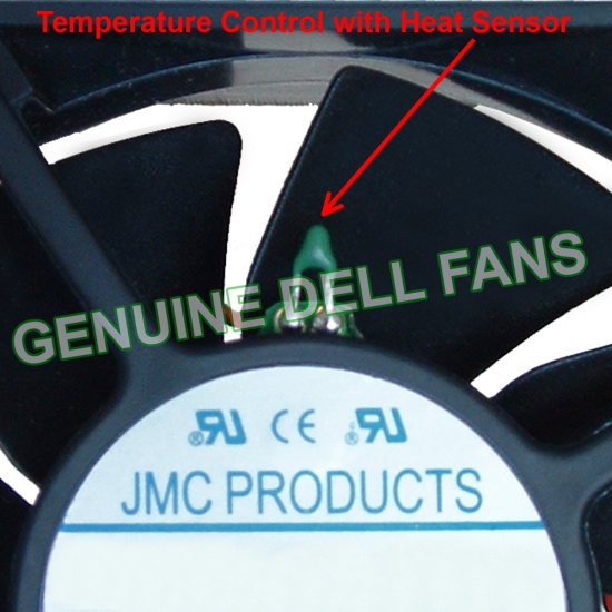 Genuine Dell Optiplex GX260 SMT CPU Fan P0676 4W022 Temperature Control ...