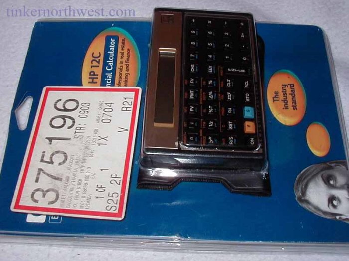 Hewlett Packard HP 12C Financial Calculator HP12C