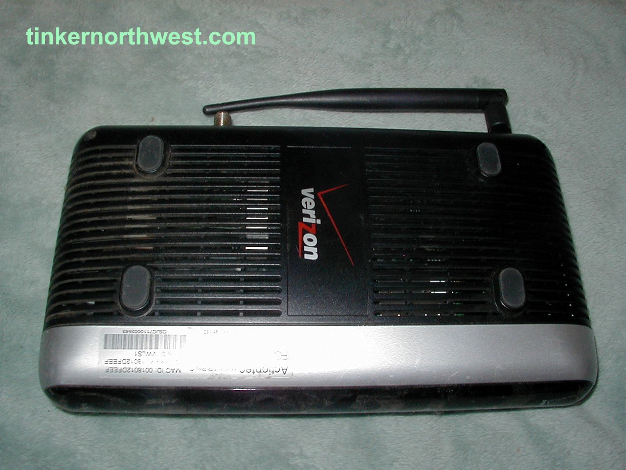 ACTIONTEC MI424WR FIOS N ROUTER REV. C