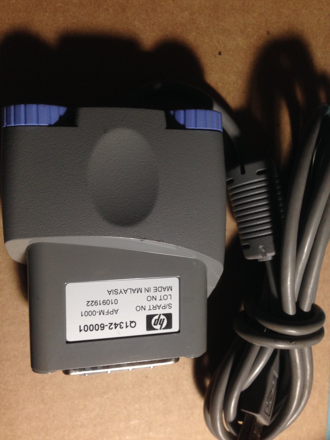 HP Q1342-60001 APFM-0001 Parallel to USB Printer Cable