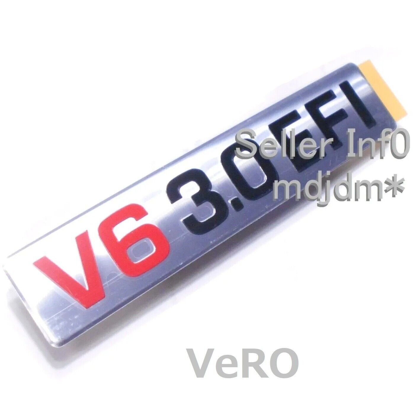 Genuine Toyota V6 3.0 EFI Engine Name Plate Decal 4Runner Pickup T100 ...