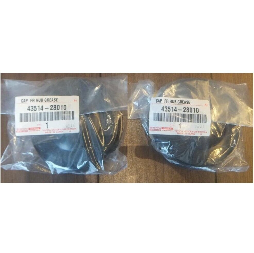 Toyota Genuine FJ Cruiser Front Axle Hub Grease Cap LH & RH Set OEM ...