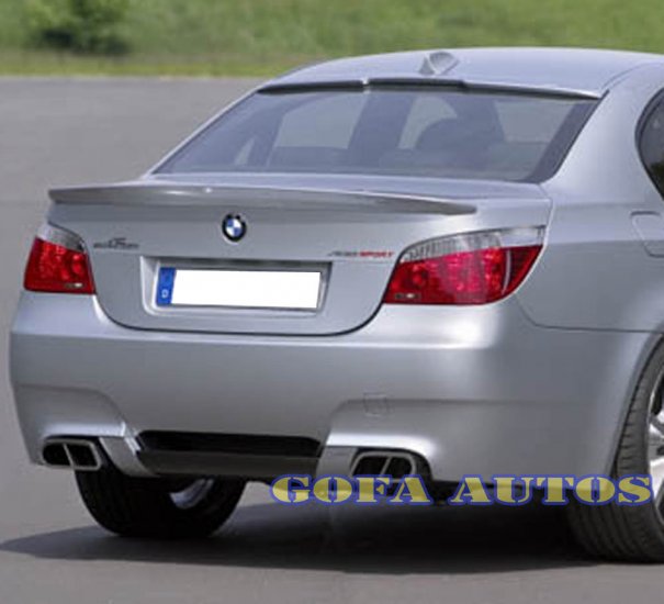 04 05 06 07 08 BMW E60 AC Trunk + Roof FRP Spoiler Wing-E60ACliproof004 ...