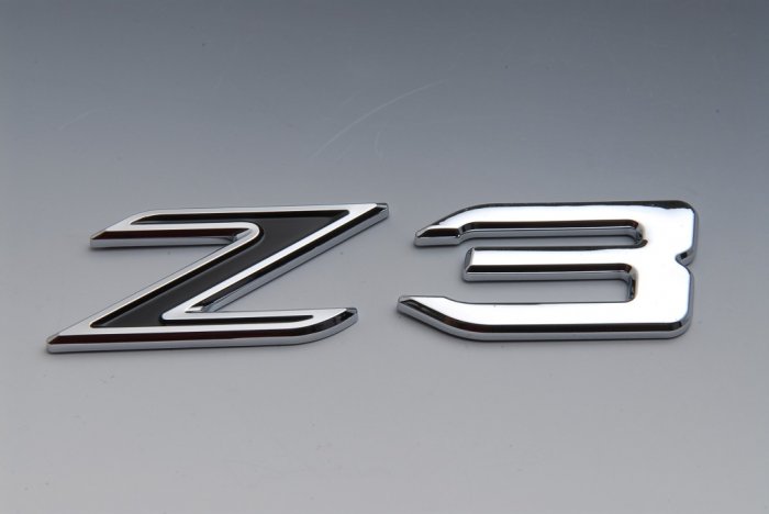 BMW Trunk Rear Emblem Badge Letters Z3 black