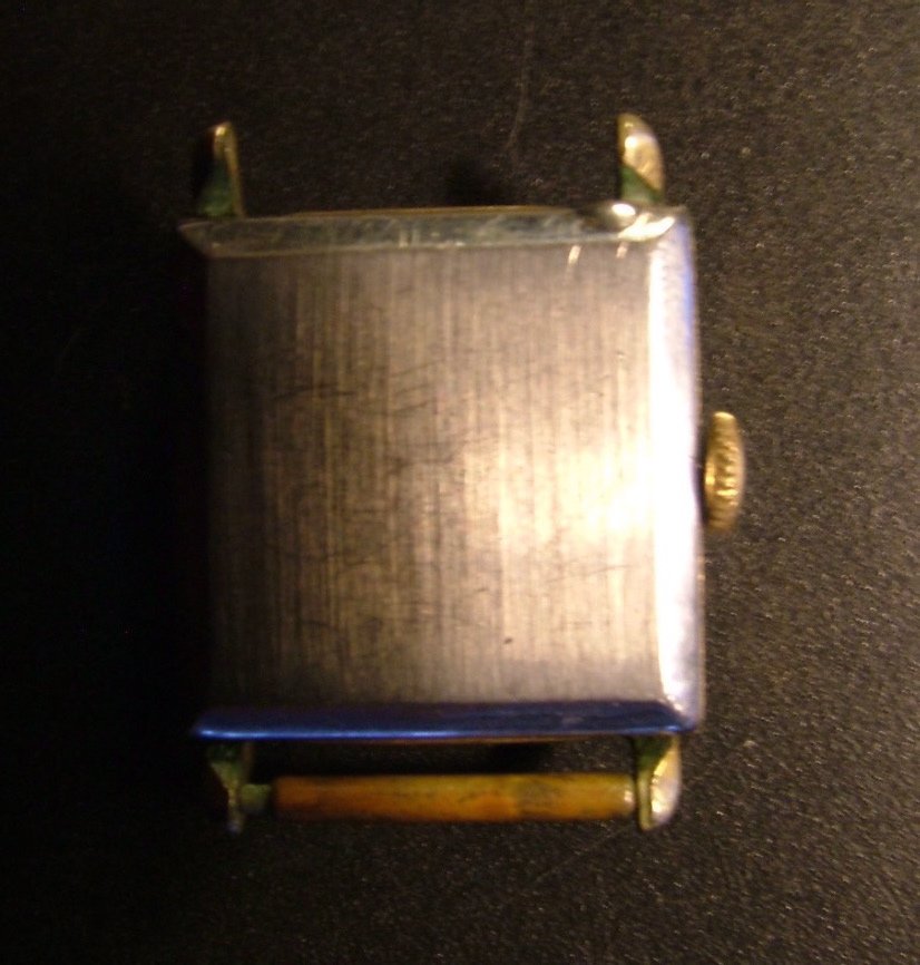 Valjean Watch Baton Hands & Square Dial c.1933