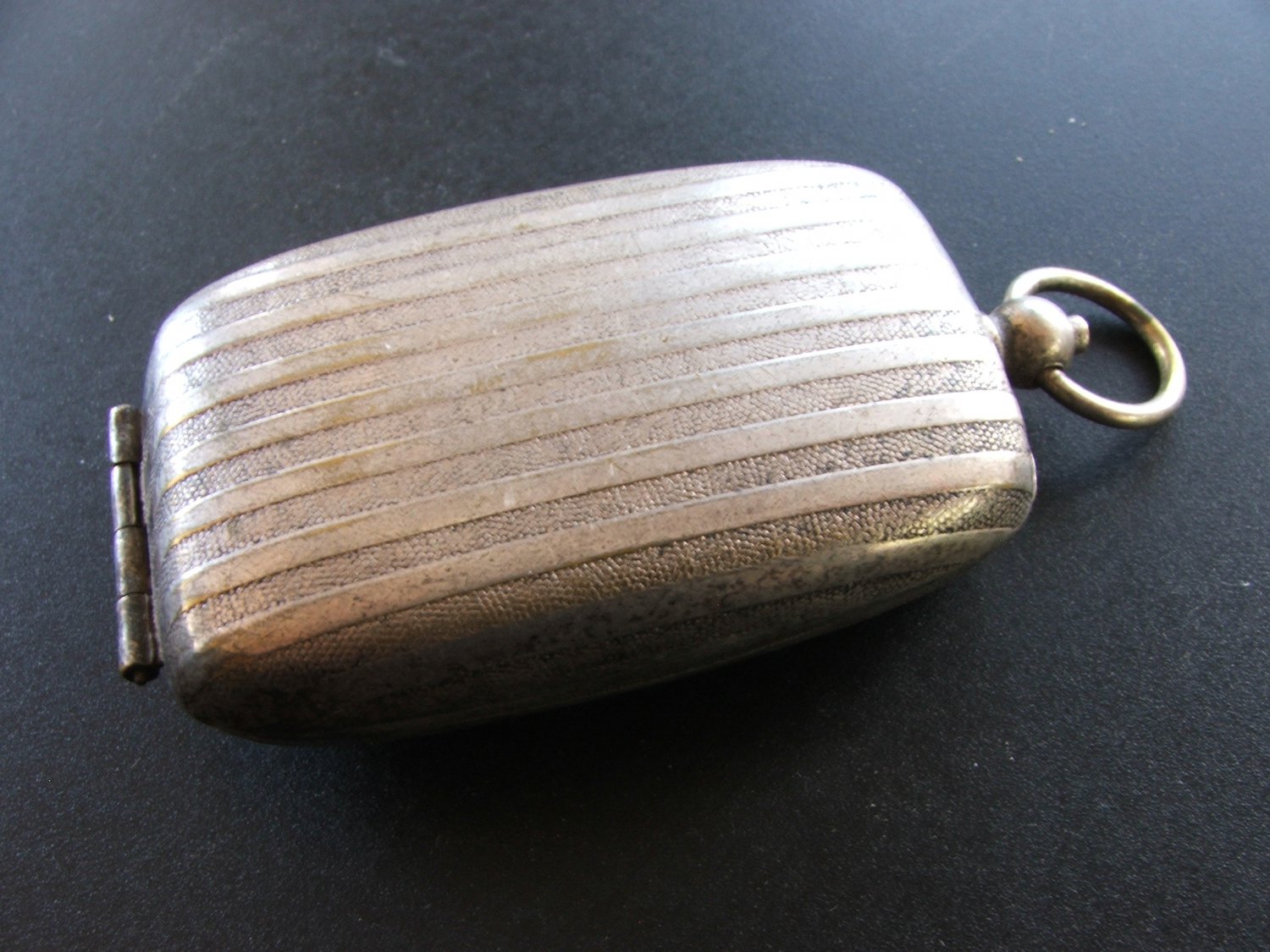 Coin Purse Watch Fob German Silver c.1890