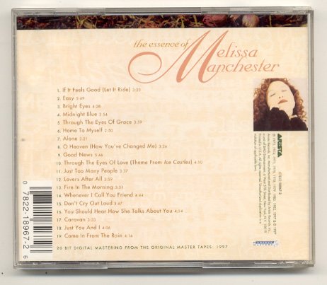 The Essence of Melissa Manchester