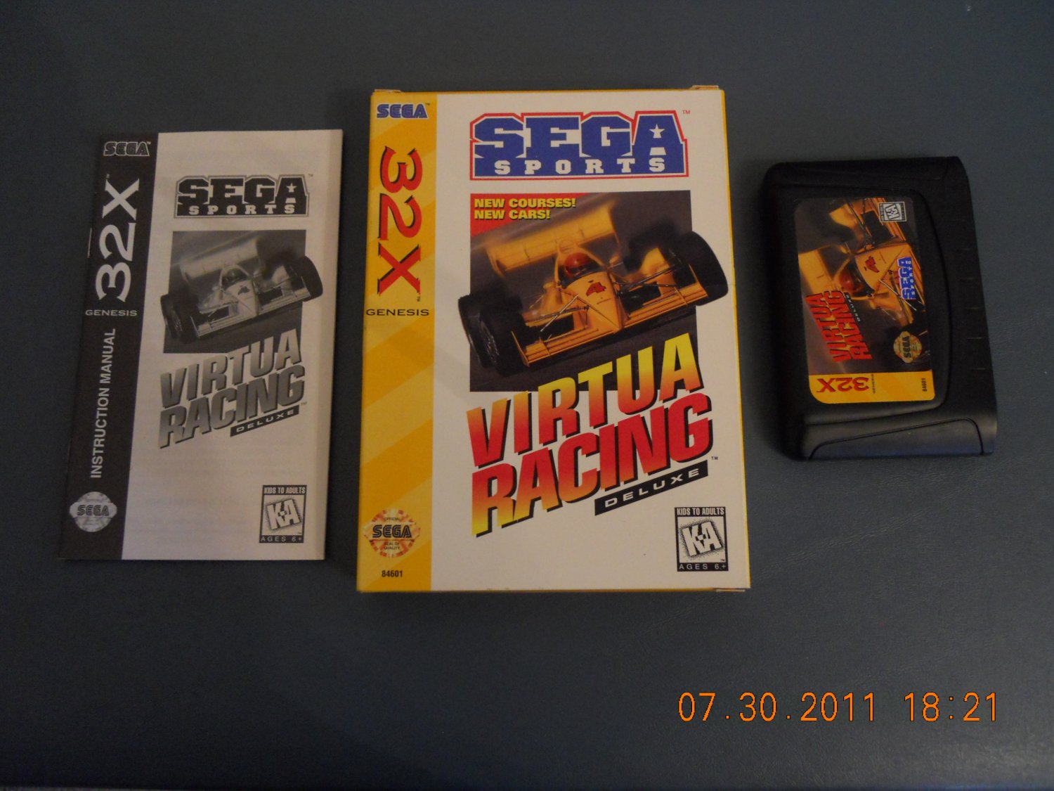 Virtua Racing Deluxe - Sega Genesis 32X