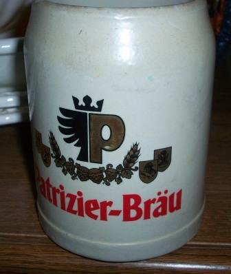 Patrizier-Brau Beer Stein (no lid)